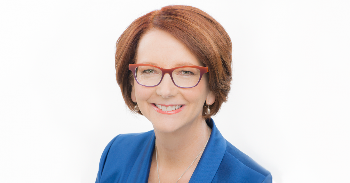 Engage The Hon Julia Gillard AC for your next event. | Saxton Speakers